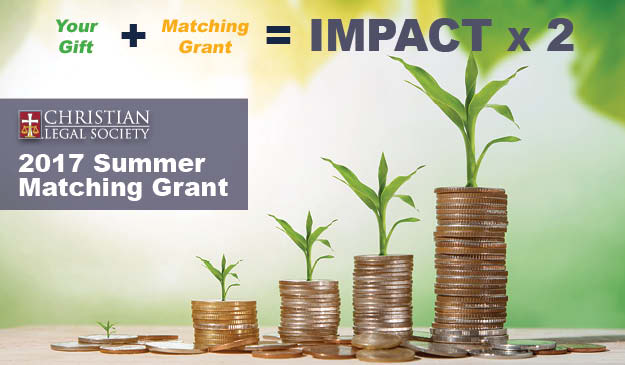 Donation Form - Summer 2017 - Matching Gift Appeal - Christian Legal ...